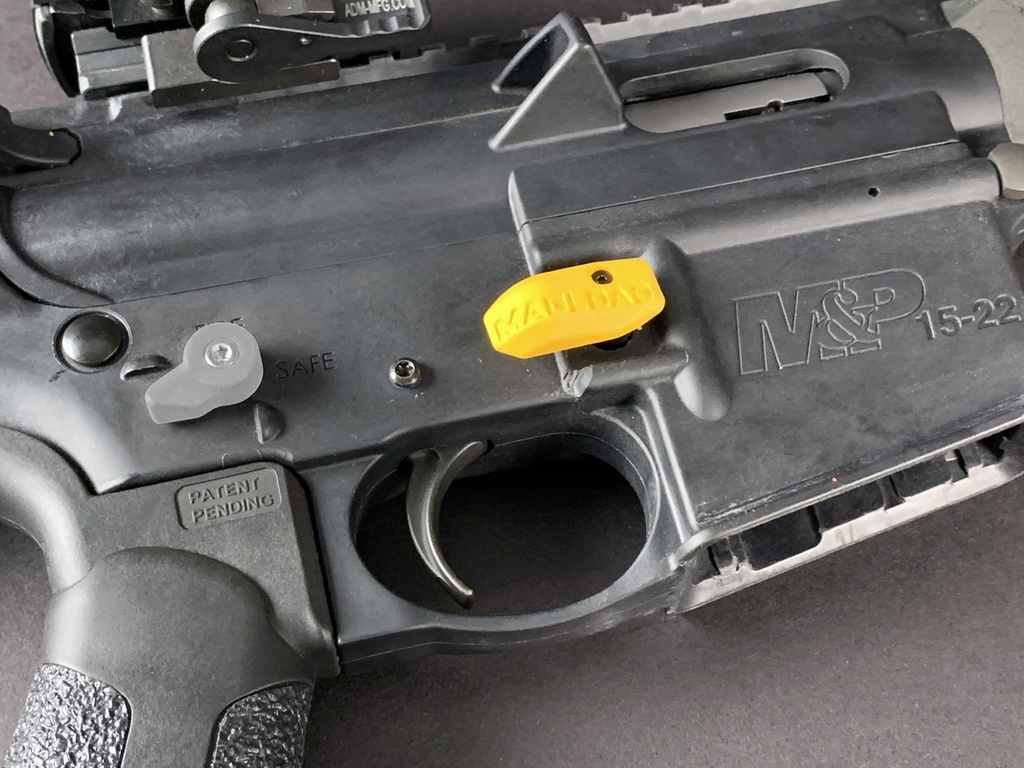 Magload AR-15 Ambi Mag Release | Blue Fieldsports
