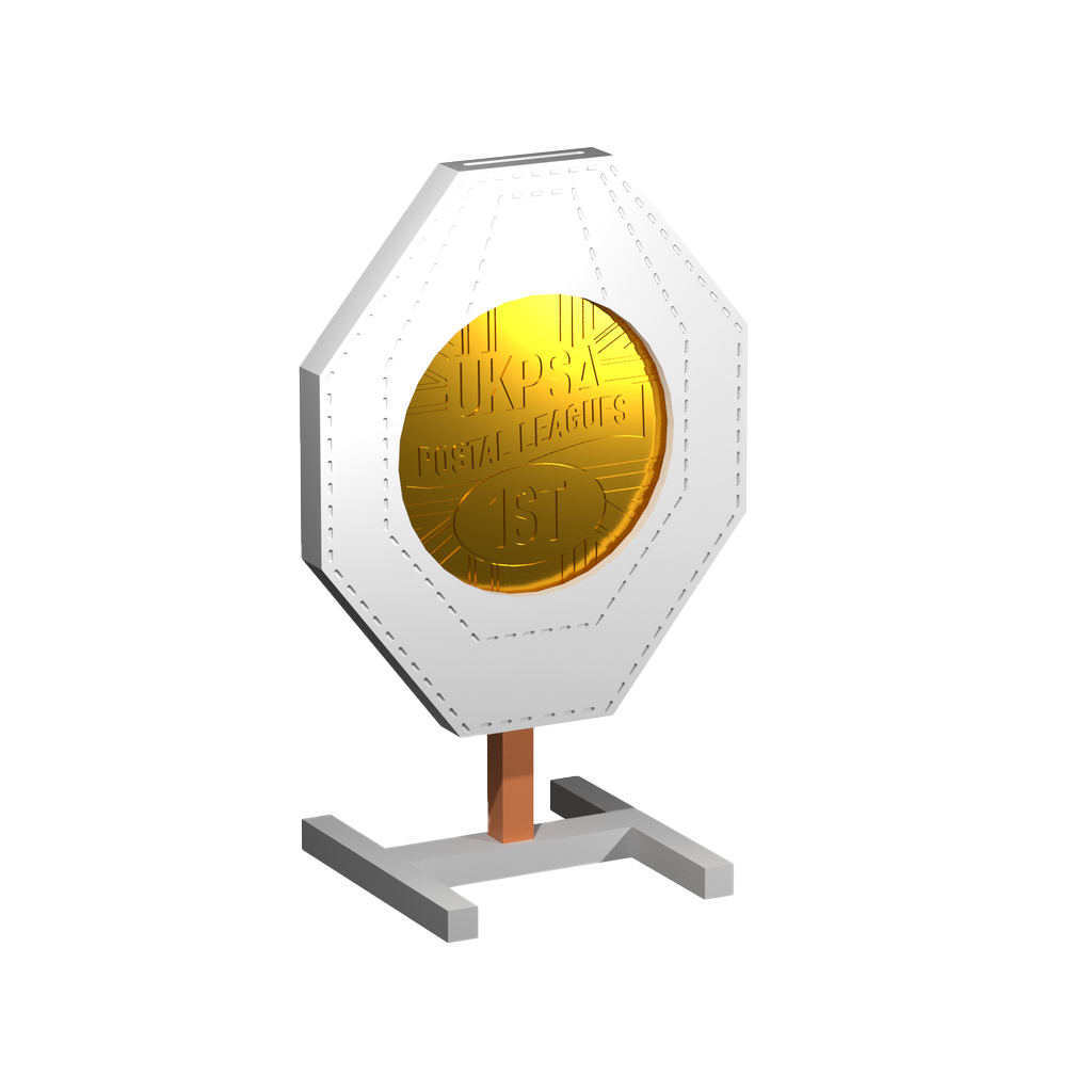 IPSC Small Gold Medal Trophy | Blue Fieldsports