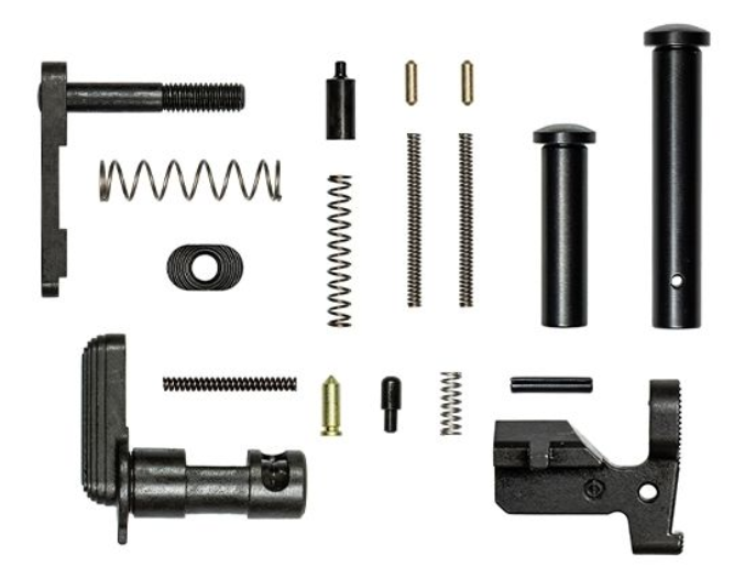 Aero Precision M5 .308 Lower Parts Kit, Minus FCG/Pistol Grip | Blue ...